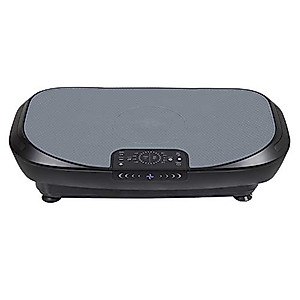 Confidence Fitness 4D Vibration Trainer Exercise Machine with Upper Body Straps and Remote