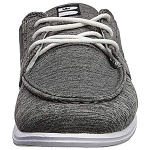 Brunswick Ladies Karma Bowling Shoes- Grey/White, 8.5