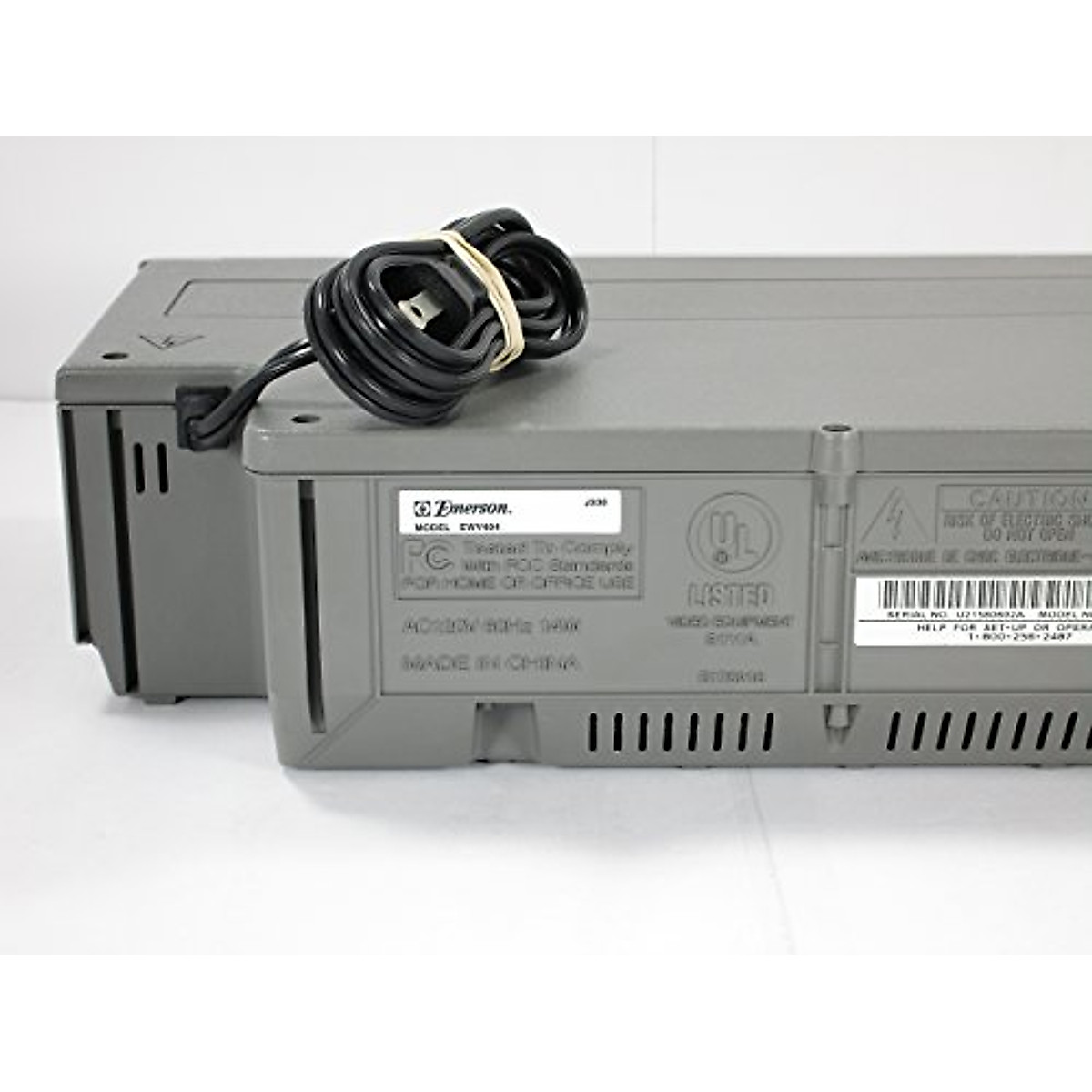 Emerson EWV404 4-Head Video Cassette Recorder with On-Screen Programming Display