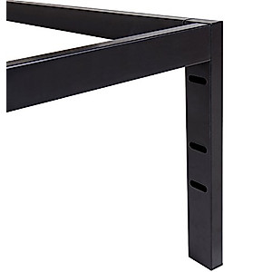 SLEEPLACE 14 Inch ST-3000 Ultra 3 Inch Wood Slat Bed Frame, King