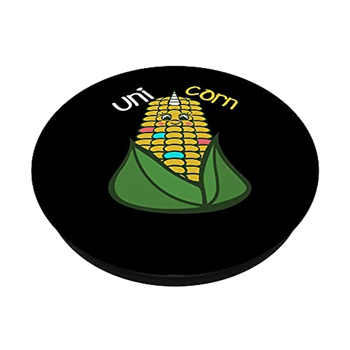 Cool Uni Corn | Funny Maize Magical Horned Horse Joke Gift PopSockets Swappable PopGrip