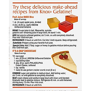 Knox Unflavored Gelatin (4 Envelopes)