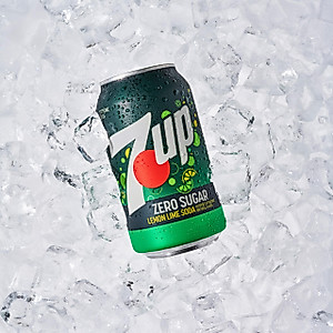 Zero Sugar 7-Up Soda, 12 Oz., Pack of 12
