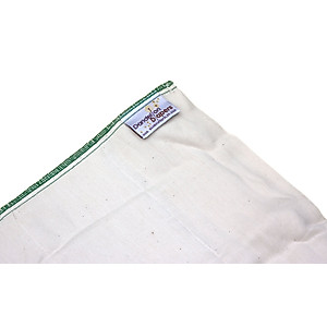 Dandelion Diapers Prefold Cloth Diapers Made from Viscose Bamboo and Cotton Blend Versatile Baby Diaper, 6 Count - Size 3 Infant Pinless Prefold