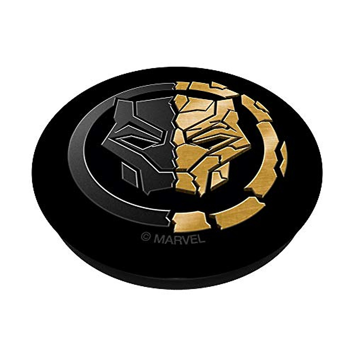 Marvel Black Panther vs Killmonger Icon PopSockets PopGrip: Swappable Grip for Phones & Tablets