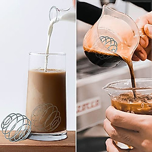 6 PCS Shaker Balls Milkshake Protein Whisk Ball Stainless Steel Wire Mixers for Shaker Cup Bottle (2 In)