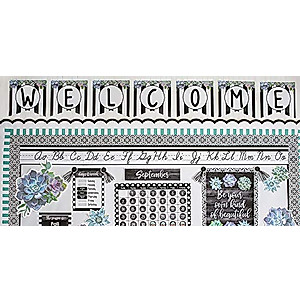 Schoolgirl Style - Simply Stylish | Welcome Bulletin Board Set