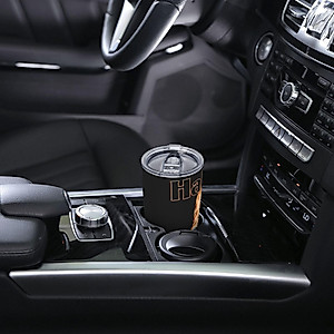 HIKTIEK Halseys Stainless Steel Insulated Car Sippy Cup With Lid Travel Mug for Cold Hot 20 oz