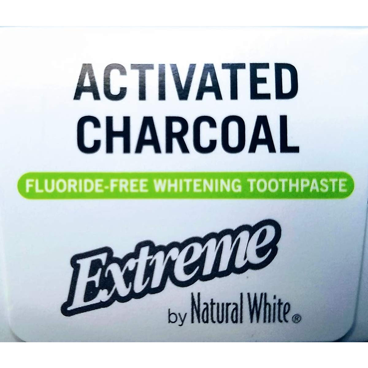 Activated CharcoalExtreme - Fluoride Free - Whitening Toothpaste (1-Pack)