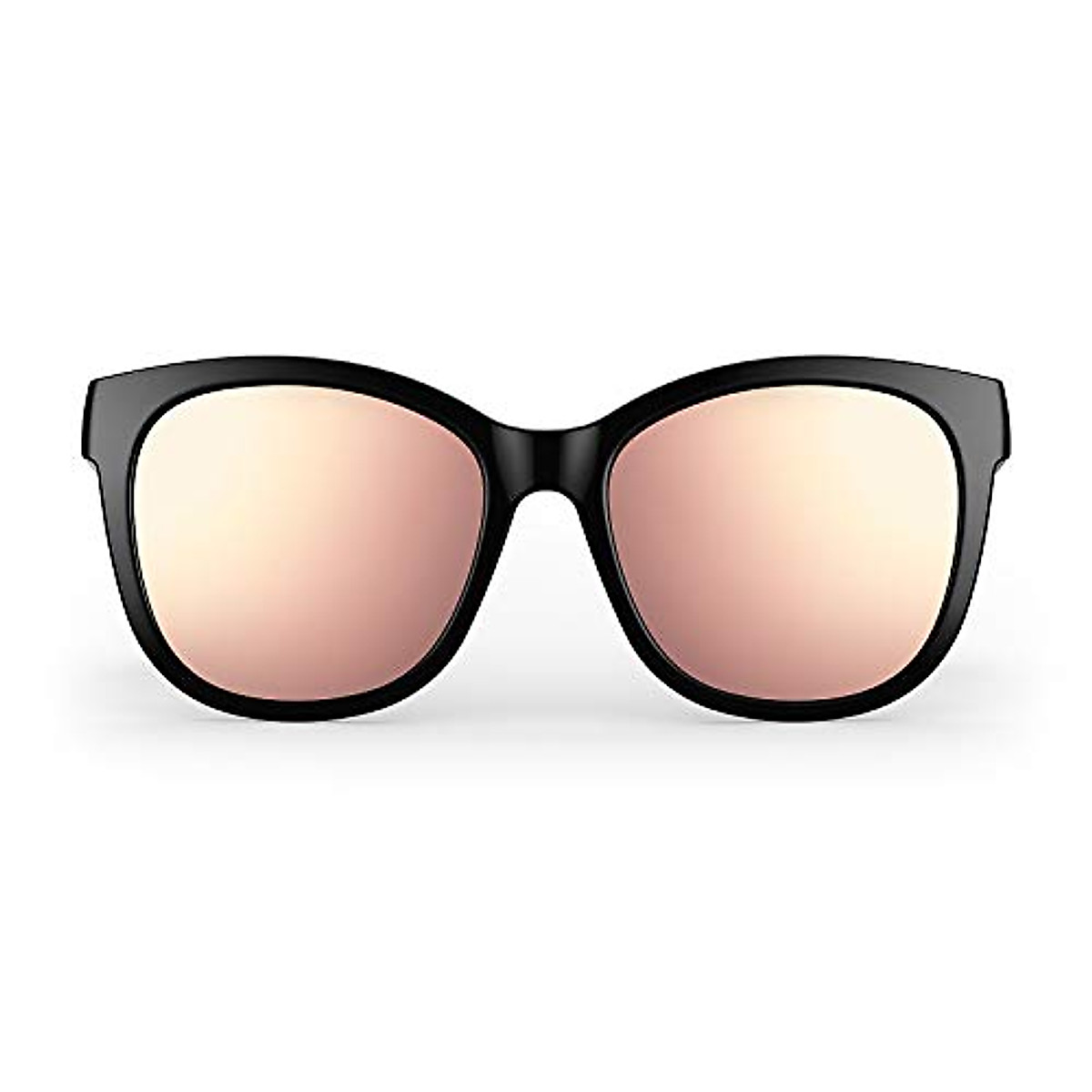 Bose Mirrored Rose Gold, Soprano Polarized Cat-Eye Replacement Sunglass Lenses, Lens Width: 55 mm