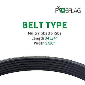 POSFLAG 99-9313 Snow Blower Paddles with 55-9300 Drive Belt Replaces 125-1128 55-9250 55-9251 88-0771 for Toro CCR2000, CCR2400, CCR2400R, CCR2400E, CCR2500, CCR2500R, CCR3000R, CCR3000E Snowthrowers