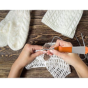 Lhedon Seam Ripper 3 PCS, Seam Rippers for Sewing, Ergonomic Grip, Colorful Large Thread Stitch Remover Tool Handy Stitch Rippers for Sewing Crafting Removing Hems and Seams