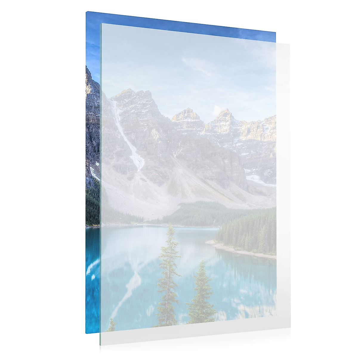 CountryArtHouse Non-Glare Acrylic Replacement for 16x20 Picture Frame, Replacement Plexiglass for 16x20 Photo Frame, UV-Resistant Non-Glare Acrylic Cover Sheet