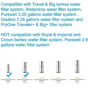 TonGass Adjustable Multi-use Countertop Stand Compatible with Berkey Water Filters Water Dispenser Stand Use for Berkey Water Filter System Replacement Countertop Water Filter Stand