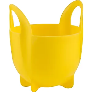 Trudeau Microwave Yellow Egg Poacher, Medium