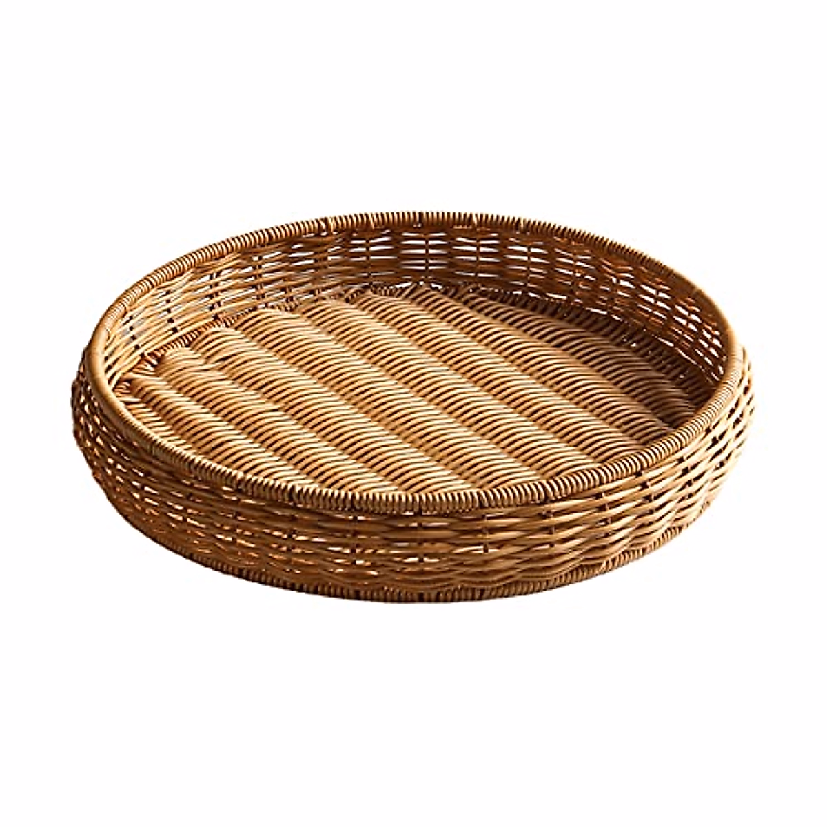 Serving Trays Serving Trays Round Trays Fruit Trays Multipurpose Trays Perfect for Coffee Tables Kitchen Restaurant Serving Food Home Decor Elegant Decorative Tray (Size : A)