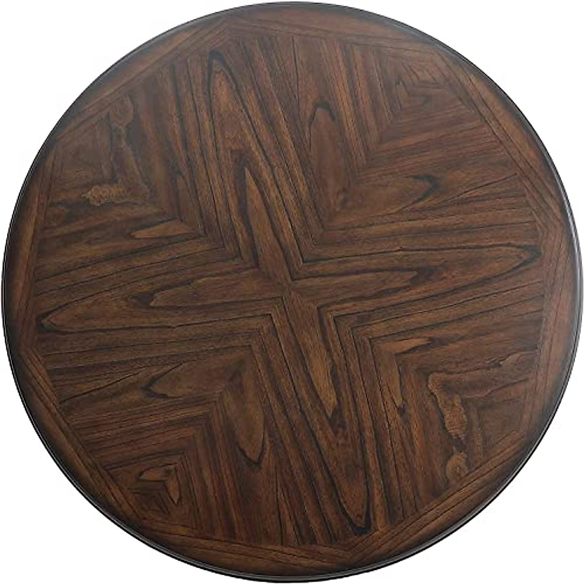 New Classic Furniture Mitchell 5-Piece Dining Set with 1 Table and 4 Chairs, Brown Cherry