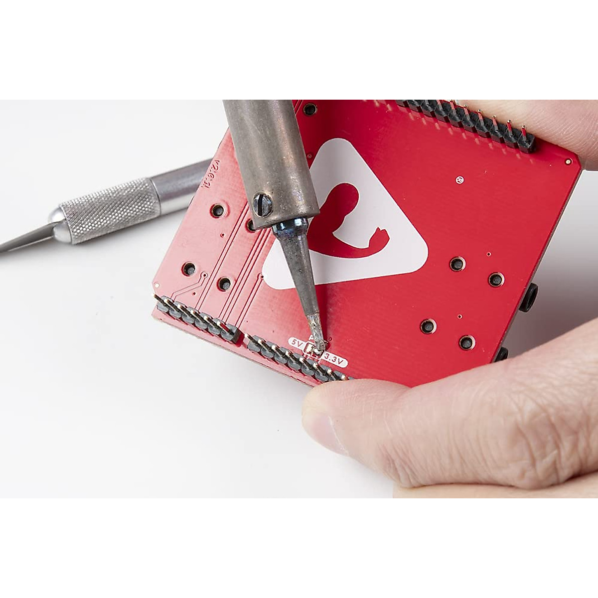 MyoWare 2.0 compatible with Arduino Shield- Connect to your compatible with Arduino R3 board & your MyoWare 2.0 Muscle sensor- Connect up to 6 sensors and/or link shields using TRS to TRS audio cables