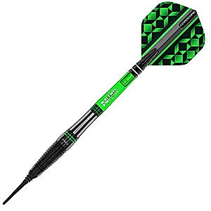 RED DRAGON Slipstream 18 Gram Softip Premium Tungsten Darts Set with Flights and Stems