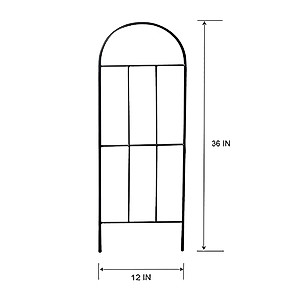 LumaBase Metal Garden Trellis - 36"