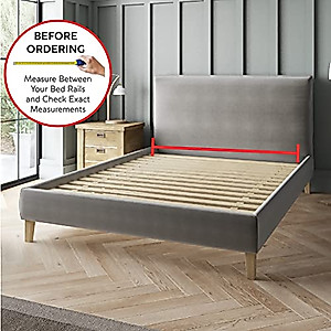 Classic Brands Xtreme Heavy-Duty Solid Wood Bed Support Slats | Bunkie Board, Queen
