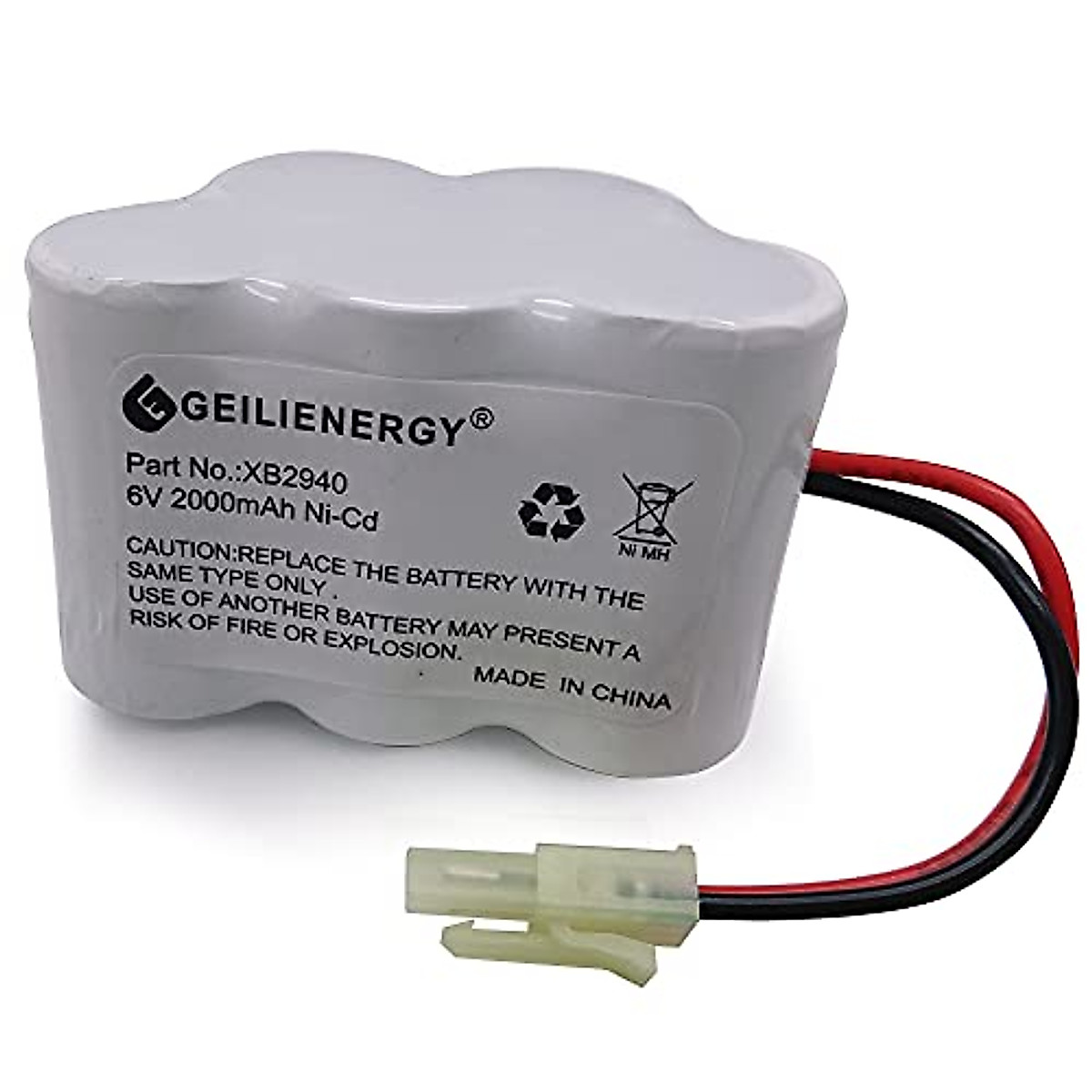 GEILIENERGY 6V Battery Compatible with Shark XB2940 V2940 V1940 V2940C Cordless Floor and Carpet Sweeper Vacuum Cleaner XB2940 V2940 V1940