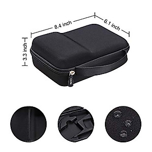 Aproca Hard Storage Travel Case Bag Fit Fifine K037B Wireless Microphone System