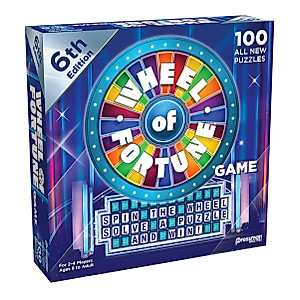Wheel of Fortune Game: 6th Edition - Spin The Wheel, Solve A Puzzle, And Win by Pressman