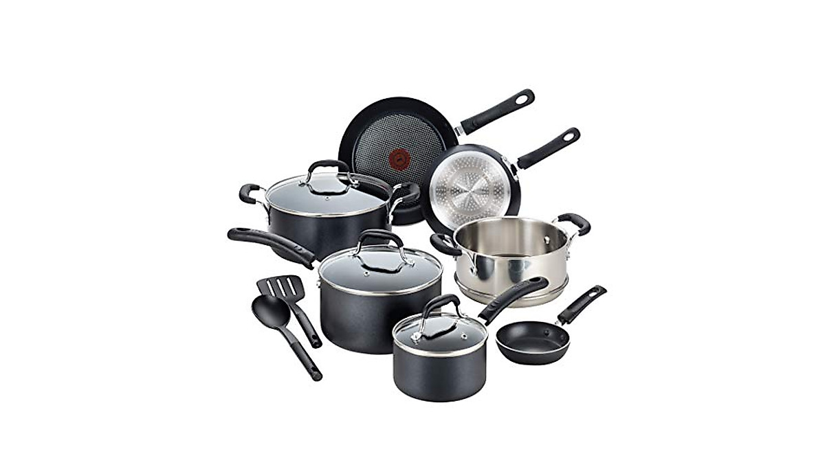 T-fal Experience 12 Piece Nonstick Cookware Set