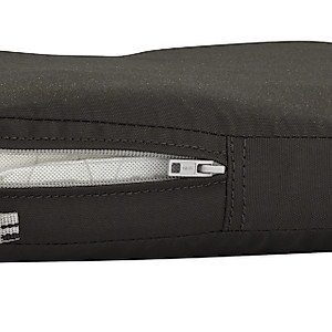 Classic Accessories Ravenna Water-Resistant 17 x 15 x 2 Inch Patio Seat Cushion, Espresso