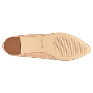 Nine West Speakup Flat Warm Blush Crocodile 8.5 M