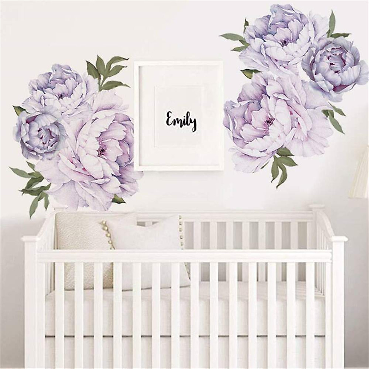Wall Stickers subshrubby Peony Flower Wall Stickers Home Decoration Living Room Decoration Children's Room Bedroom Decoration