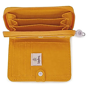 Kipling Women's Money Love Wallet, RFID Anti-Hacker Technology Wallet, Polyester Zip Closure Wallet