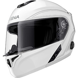 Sena Outrush Modular Smart Helmet (Gloss White, XX-Large)