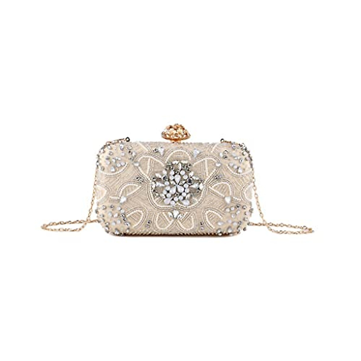 Diamante Crystal Prom Cocktail Party Wedding Engagement Evening Bag Purse Clutch Pouch