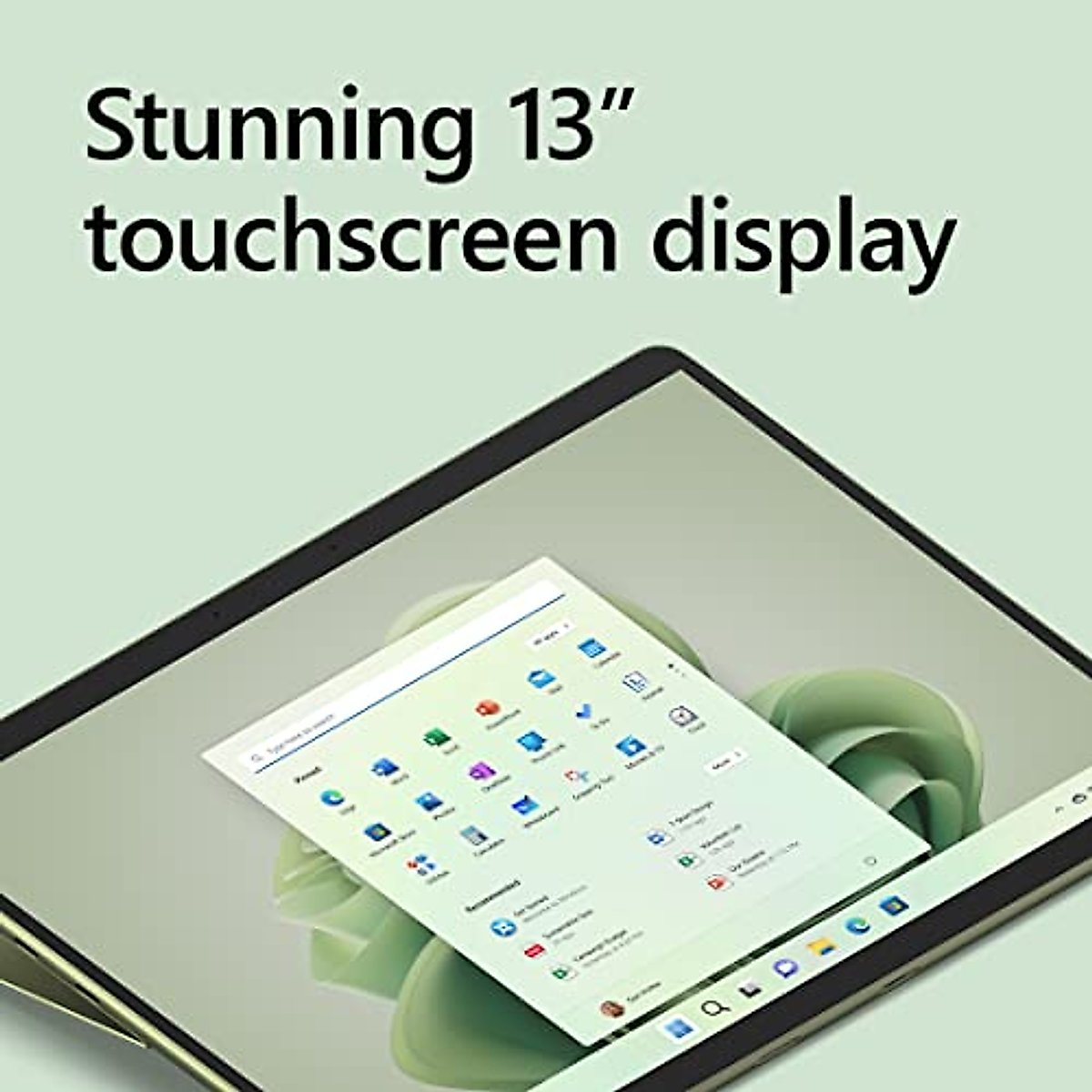 Microsoft Surface Pro 9 (2022), 13" 2-in-1 Tablet & Laptop, Thin & Lightweight, Intel 12th Gen i5 Fast Processor for Multi-Tasking, 8GB RAM, 256GB Storage with Windows 11, Forest