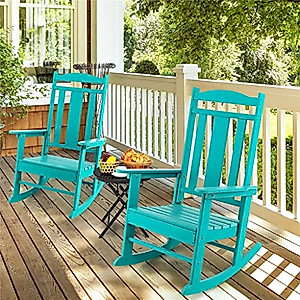 JGQGB 2 Piece Patio Rocker Rocker High Back
