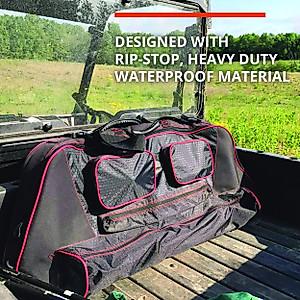 30-06 Outdoors Bloodline Signature Series Double Compound Bow Soft Case, 42 Inch, Black/Red
