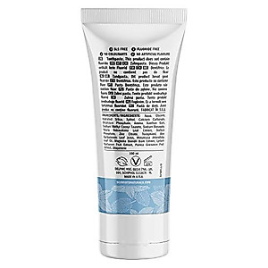 Schmidt's toothpaste with Vitamins and Botanical Extracts, Wondermint, Helps Whiten Teeth, Fluoride Free 4.7 oz 6 Count