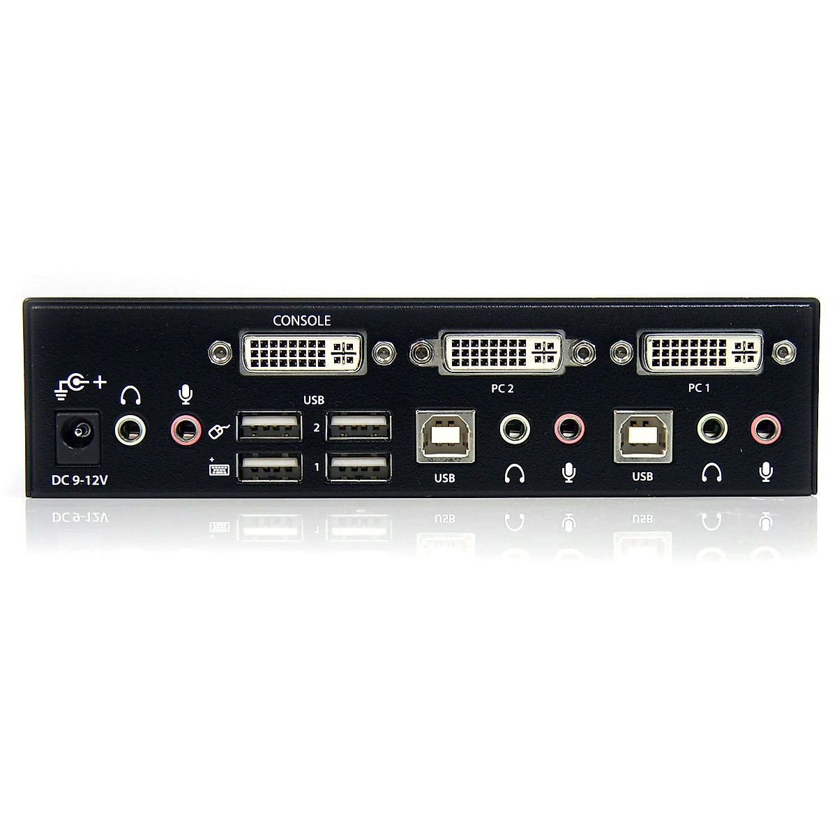 StarTech.com 2 Port DVI KVM Switch - USB DVI Dual Link - Hot-key & Audio Support - 2560x1600 @ 60Hz KVM Switch - KVM Video Switch (SV231DVIUAHR)