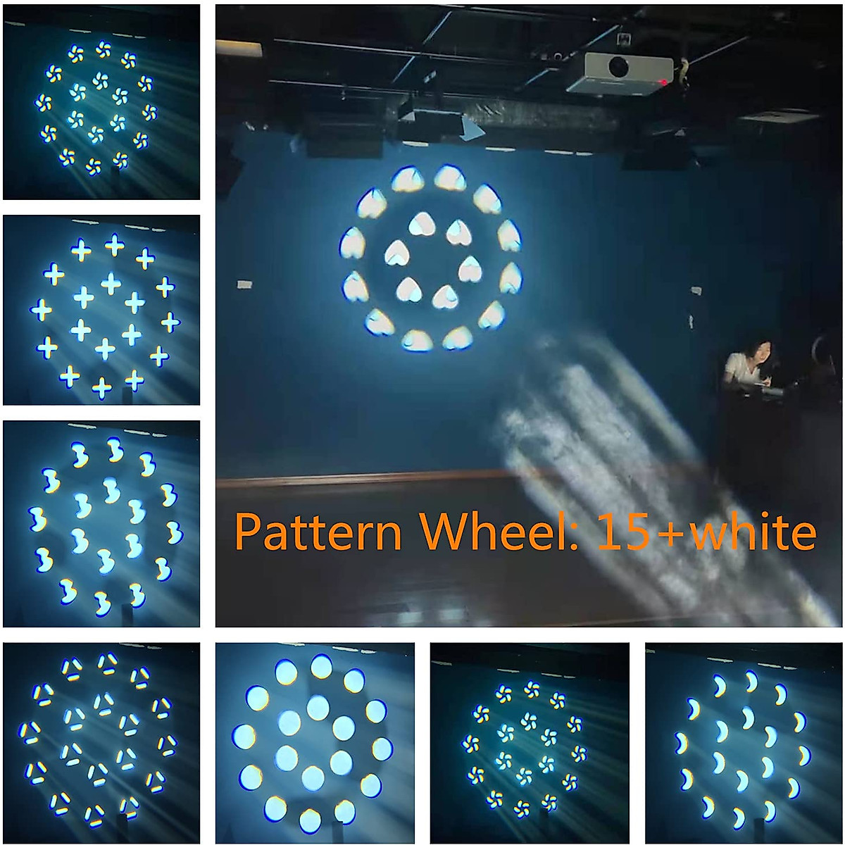 BORYLI Moving Head Light Bulb 230w for Stage Lighting (100W Beam Moving Head)