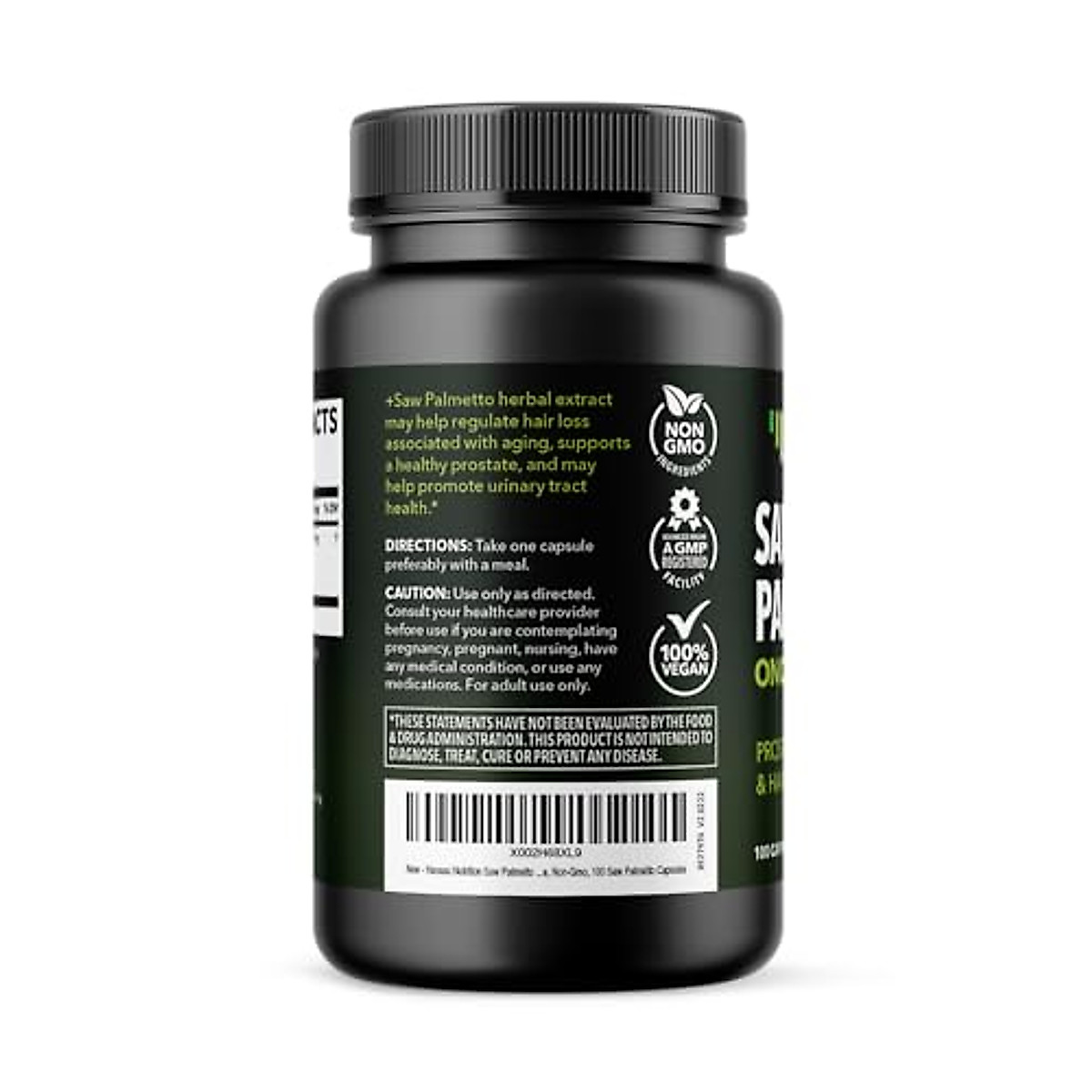 Saw Palmetto for Men Prostate Supplement | Prostate Support Supplement for Men's Health | Potent Saw Palmetto for DHT, Urinary and Prostate Health | Over 3 Month Supply Saw Palmetto Supplement