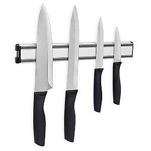 Internet’s Best Magnetic Knife Rack - 12.5 Inch - Knife Storage Bar Strip - Aluminum - Metal Knives, Utensils and Kitchen Sets Holder