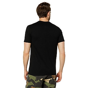 Quiksilver Men's Comp Logo Tee Shirt, Black, Small