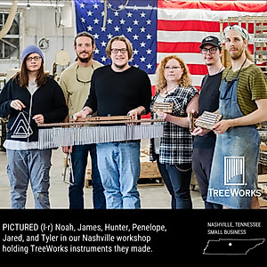 Treeworks Chimes TREbtr-LTE Lite Studio-Grade Stainless Steel Triangle Beater/Striker, Black