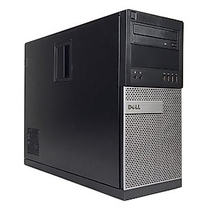 Dell Optiplex 9020 Business Tower Computer 4th Gen Desktop PC (Intel Core i5-4570, 4GB Ram, 500GB HDD, WiFi, VGA, Display Port) Win 10 Pro with CD (Renewed)