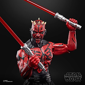 Hasbro Star Wars Black SER 50TH ANN 6IN Darth Maul Action Figure,4 to 99 years