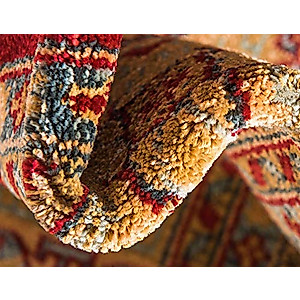 Unique Loom Sahand Collection Traditional Geometric Classic Navy Blue Area Rug (2' 2 x 3' 0)