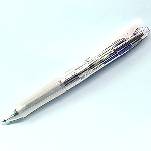 Pilot Acroball 4 Multi Color Ballpoint Pen, 0.5mm, Non-Color Body + 4 Color Ink Refills (Black, Red, Blue & Green)