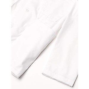 Fashion Seal Healthcare Adult's Unisex Consultation Lab Jacket, White, Large